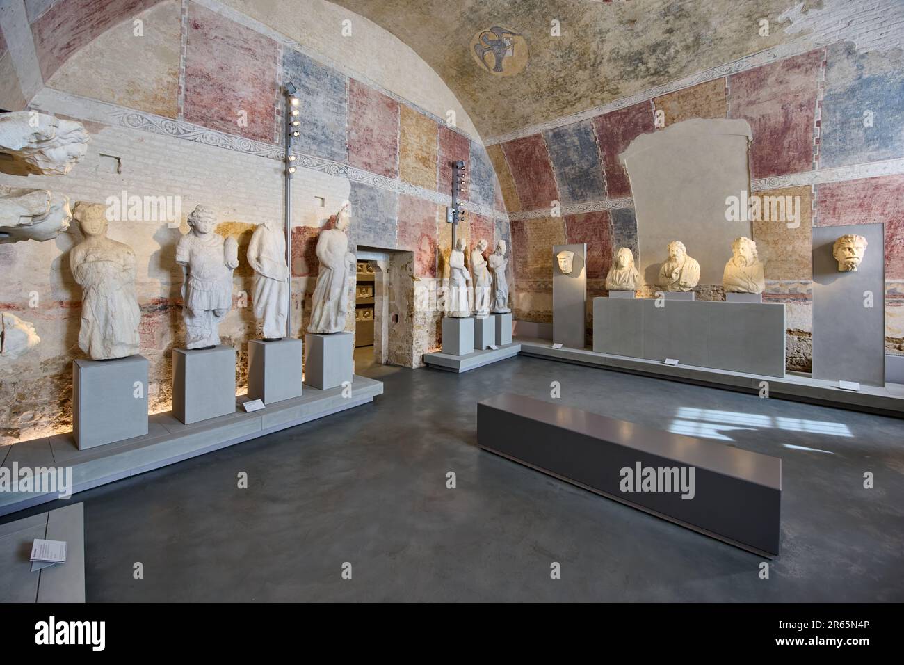 interior shot in Museo dell'Opera del Duomo, Pisa, Tuscany, Italy Stock ...