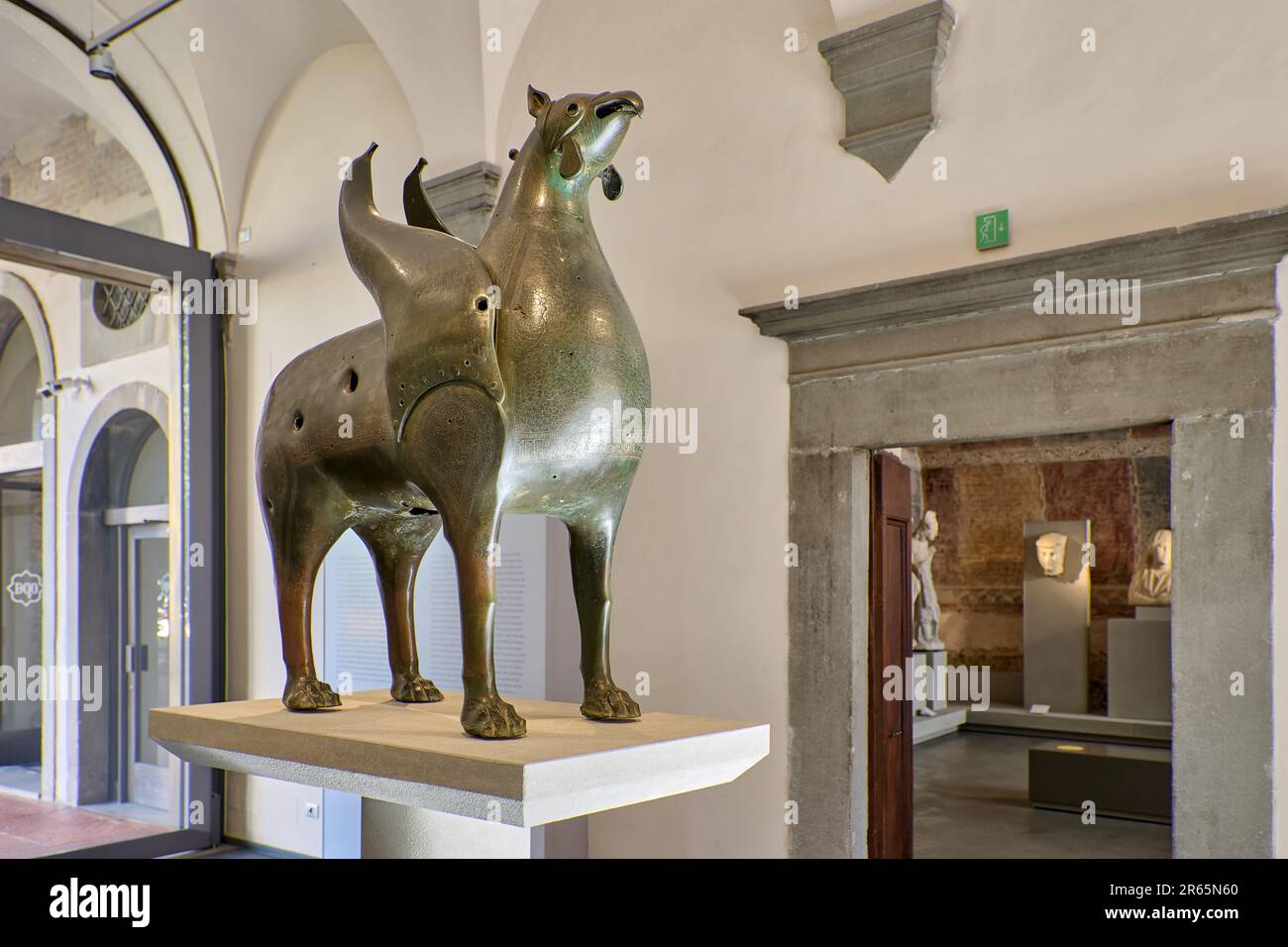 interior shot in Museo dell'Opera del Duomo, Pisa, Tuscany, Italy Stock ...