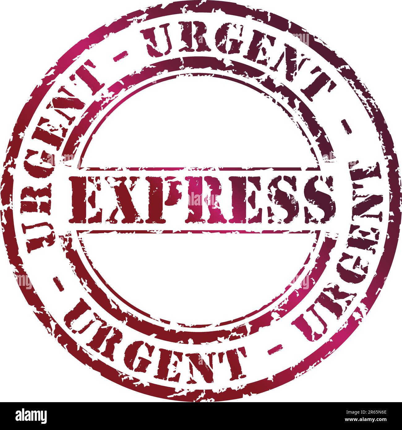 Vector express stamp with red ink Stock Vector Image & Art - Alamy