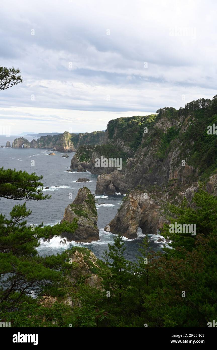 Kitayamazaki at Dusk Stock Photo - Alamy