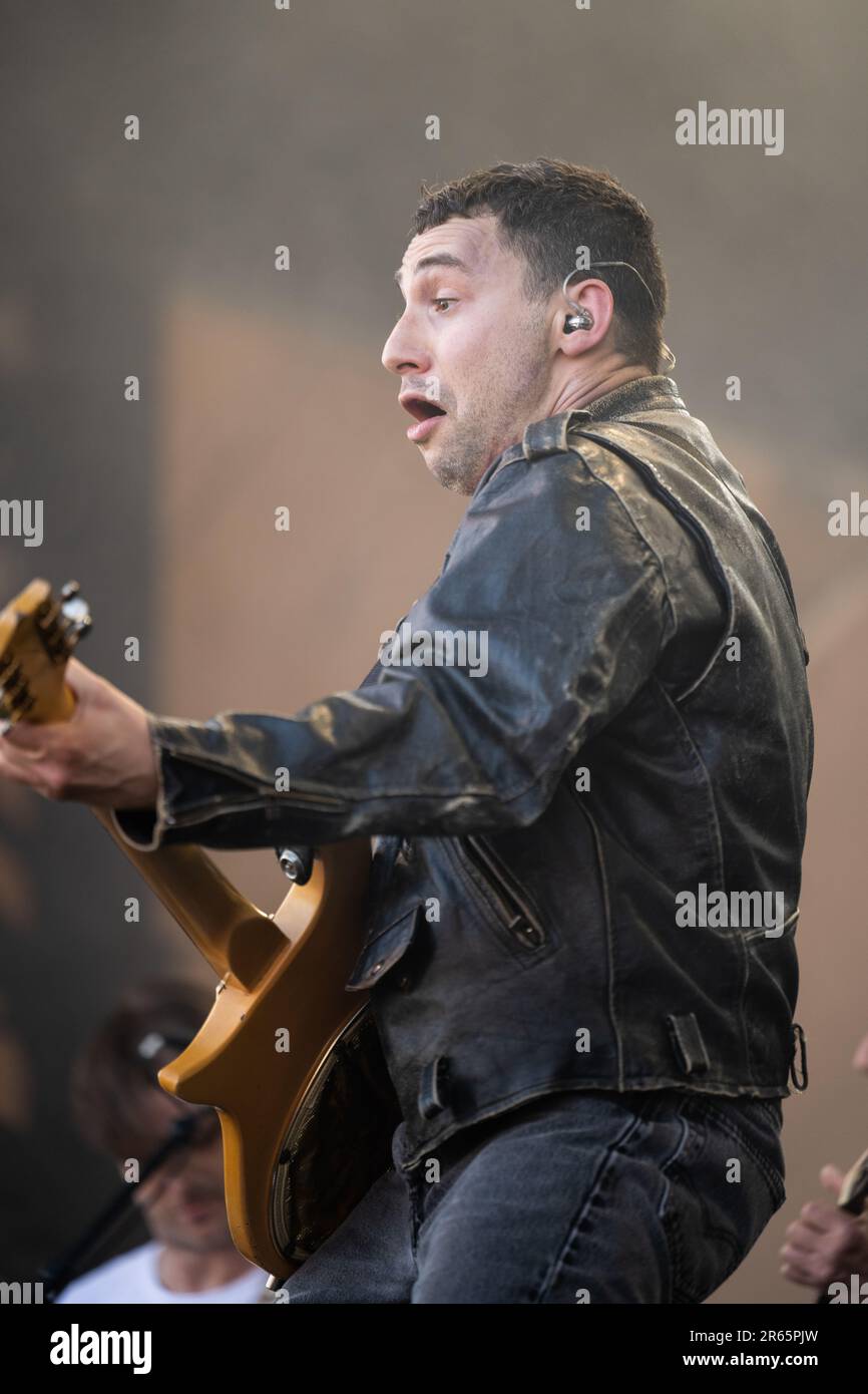 Bleachers band hi-res stock photography and images - Alamy