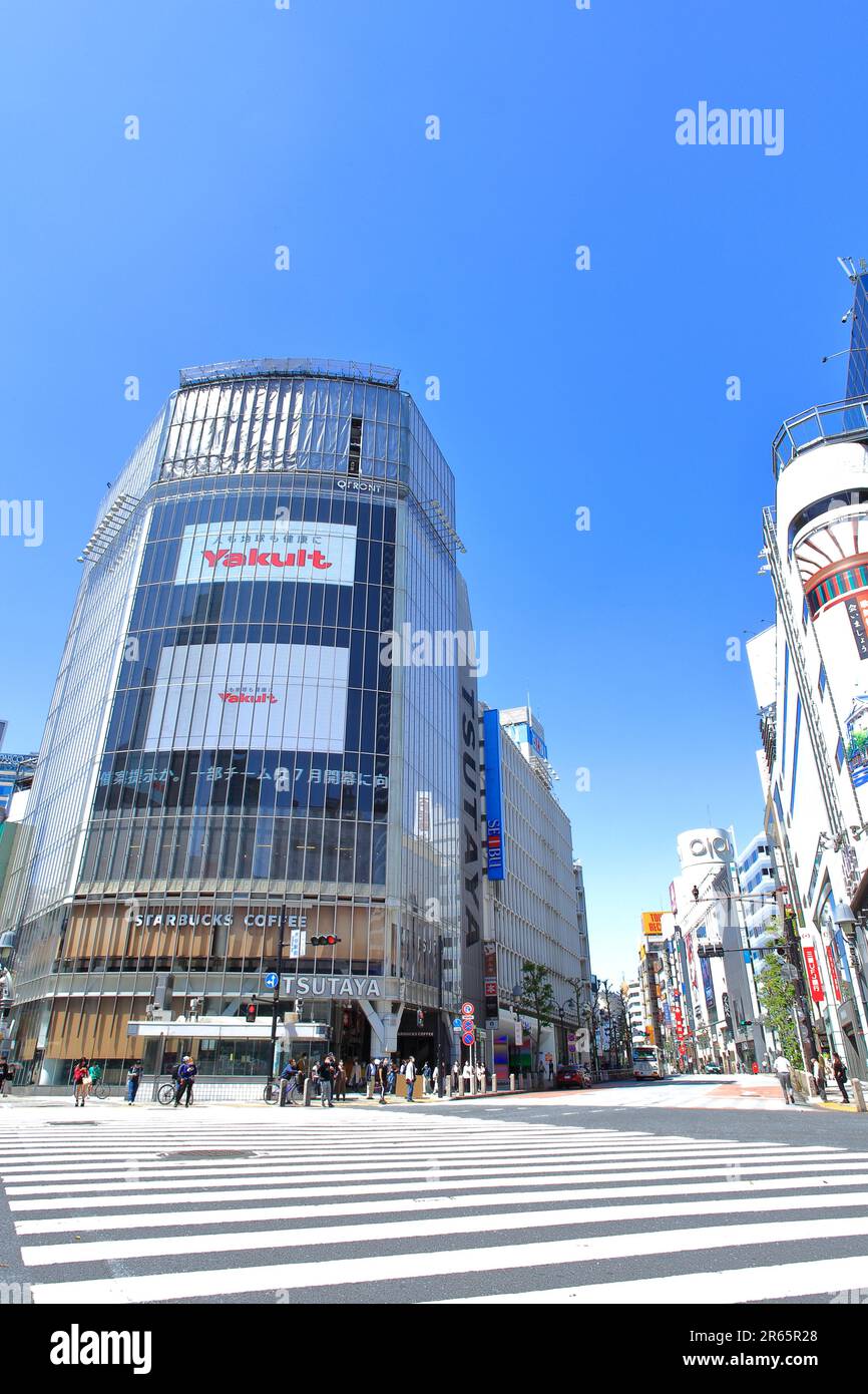 Shibuya Train Station Crosswalk Stock Photo - Alamy