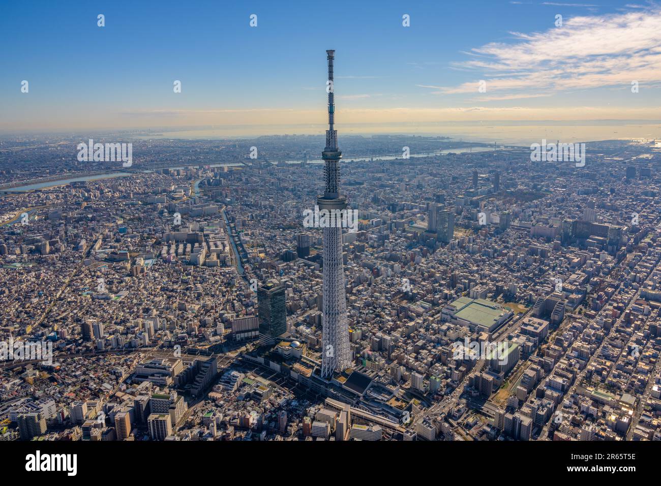 Aerial view of Tokyo sky tree Stock Photo - Alamy