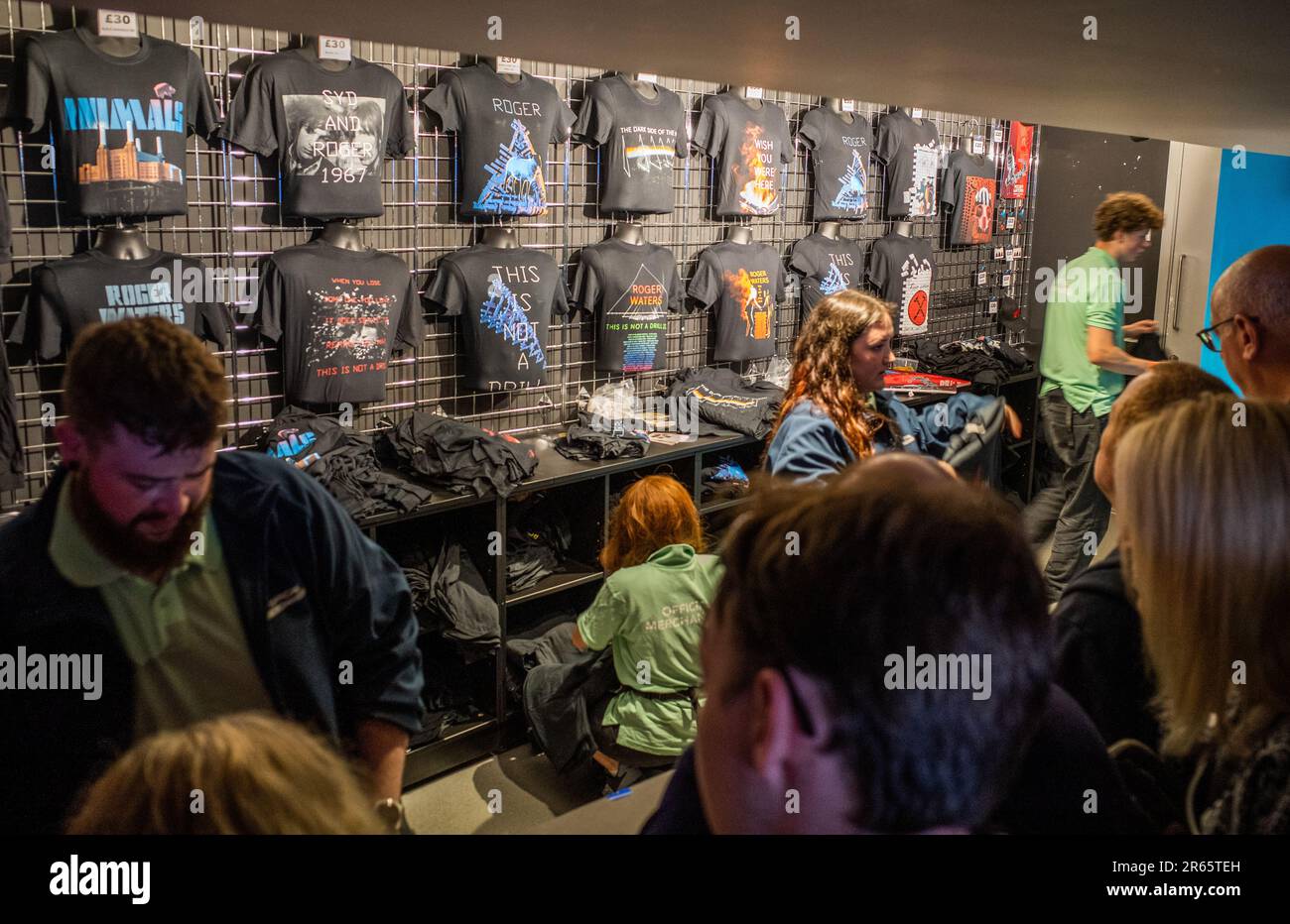 Roger Waters merchandise 2023 Stock Photo - Alamy