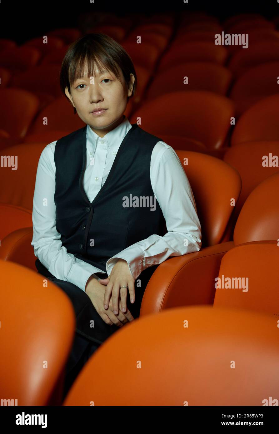 Celine Song poses for a portrait to promote the film "Past Lives" on ...