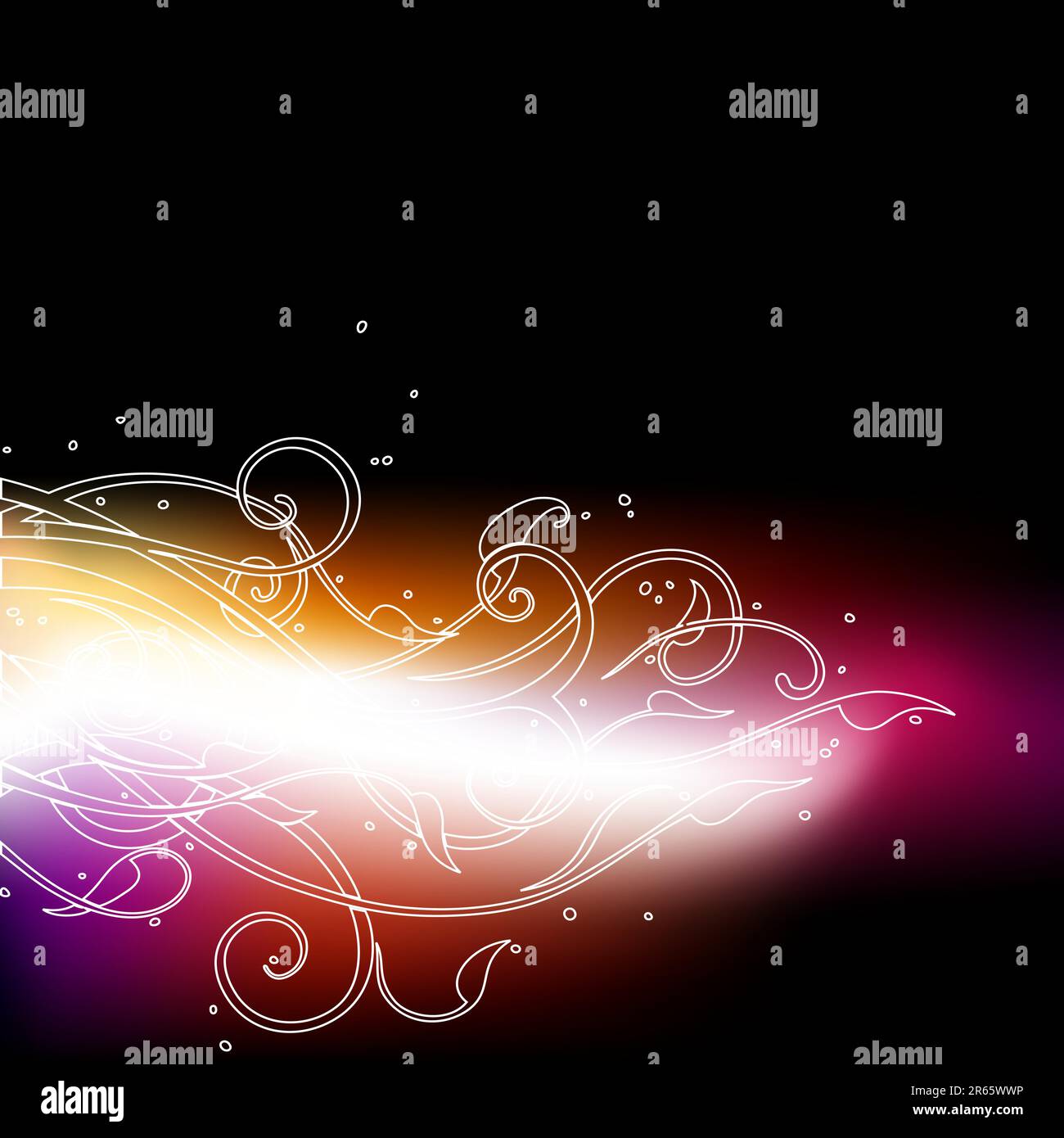 abstract neon background, this illustration may be useful as designer ...