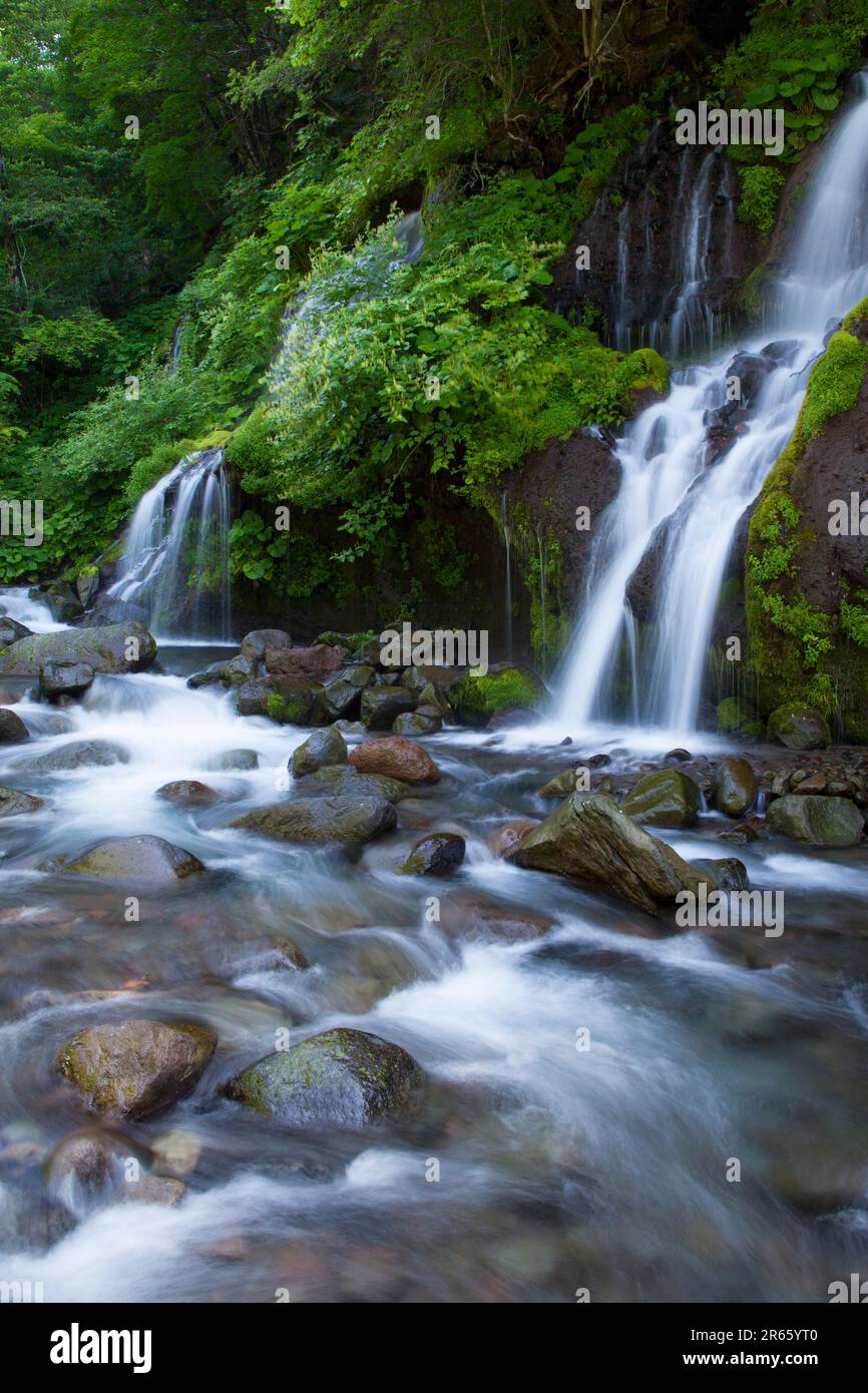 Doryu waterfall and the stream Stock Photo - Alamy