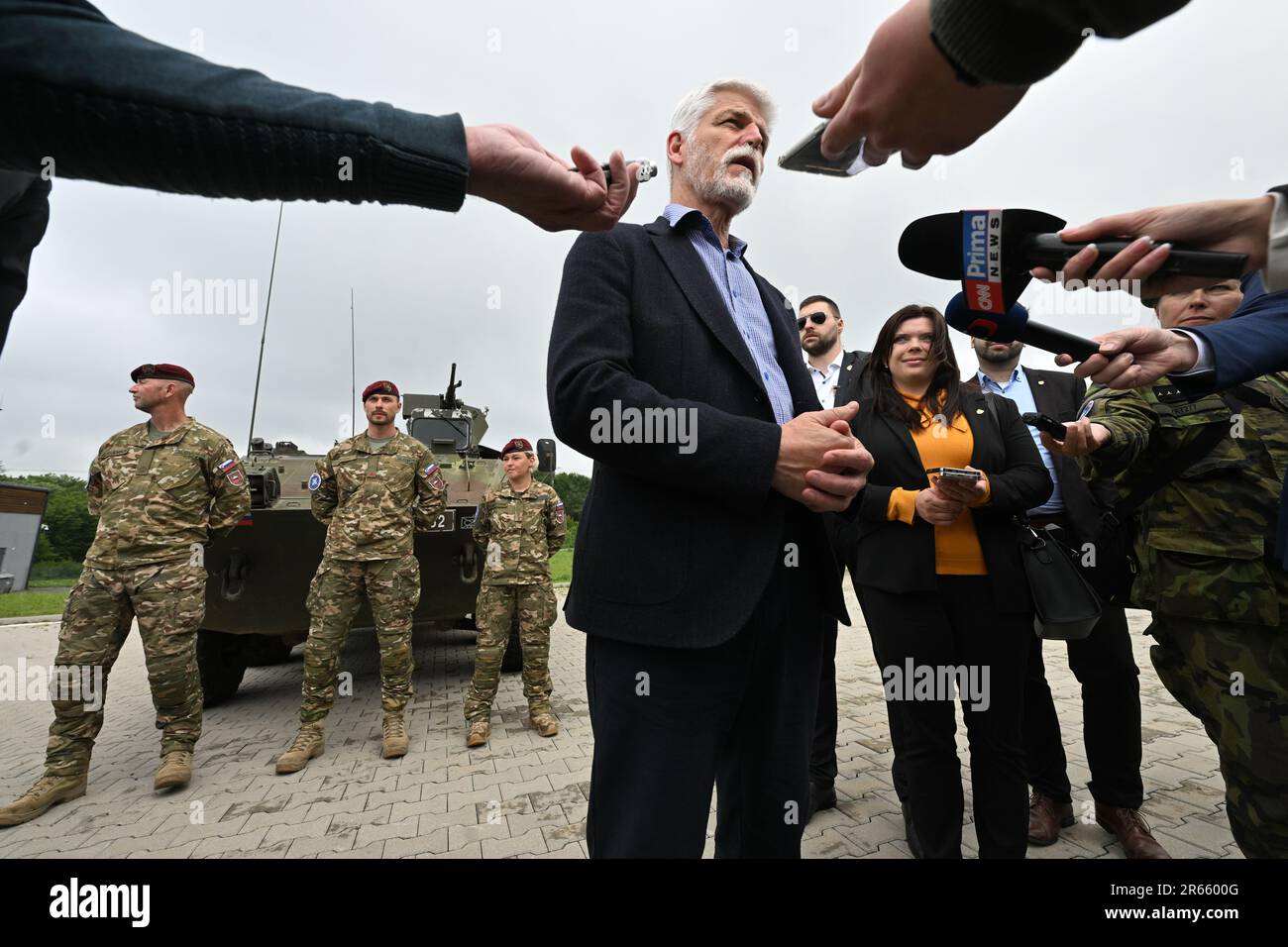 Lest, Slovakia. 07th June, 2023. ***CAPTION CORRECTION*** Czech ...
