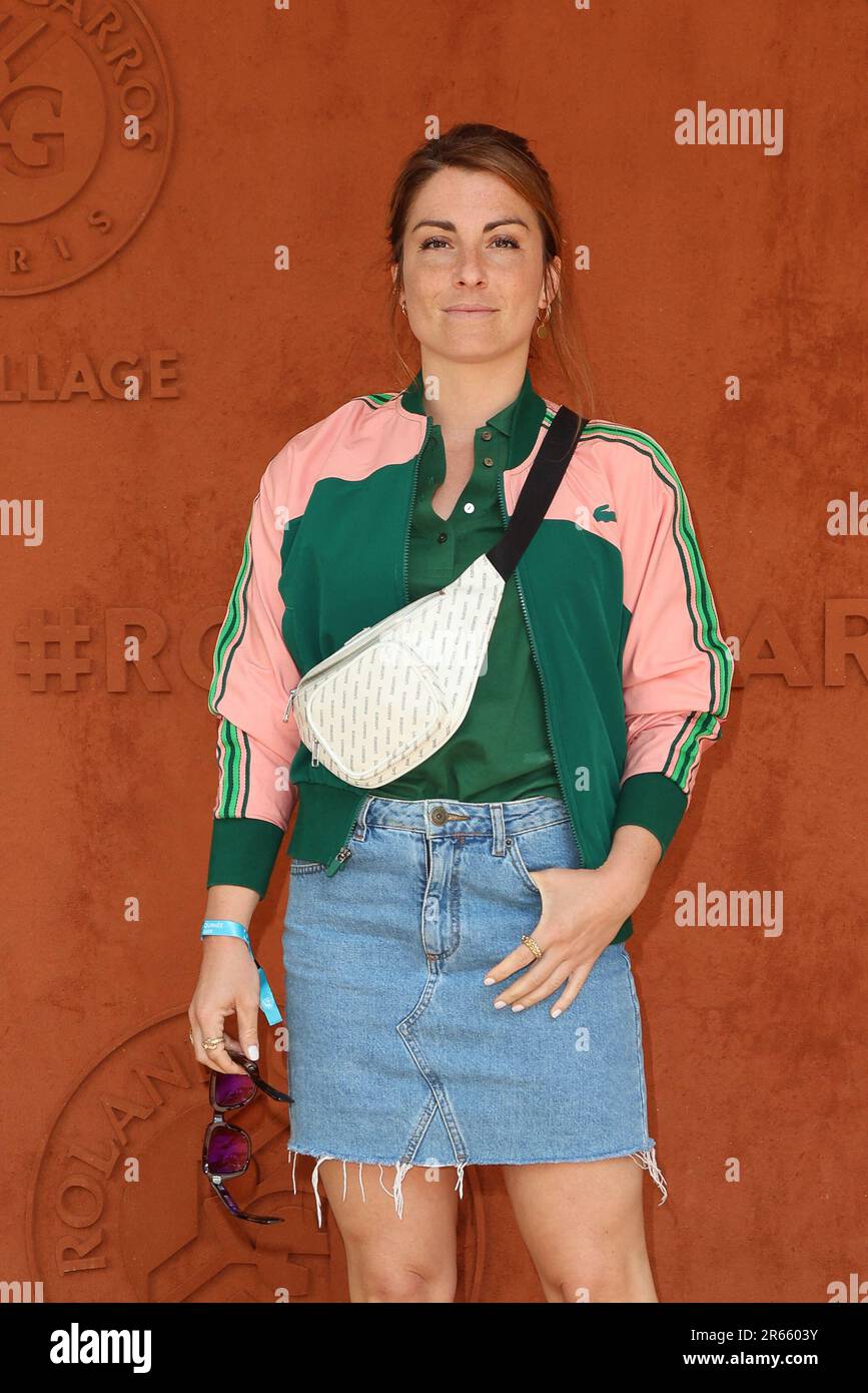 Paris, France. 07th June, 2023. Juliette Delacroix at village during ...