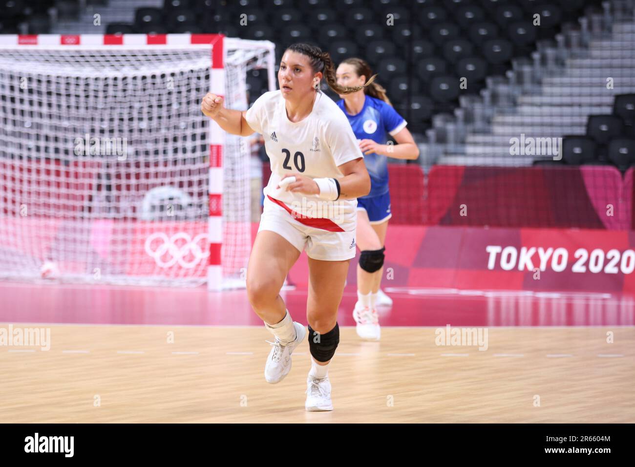 AUG 8, 2021 - Tokyo, Japan: Laura FLIPPES #20 of Team France in the ...