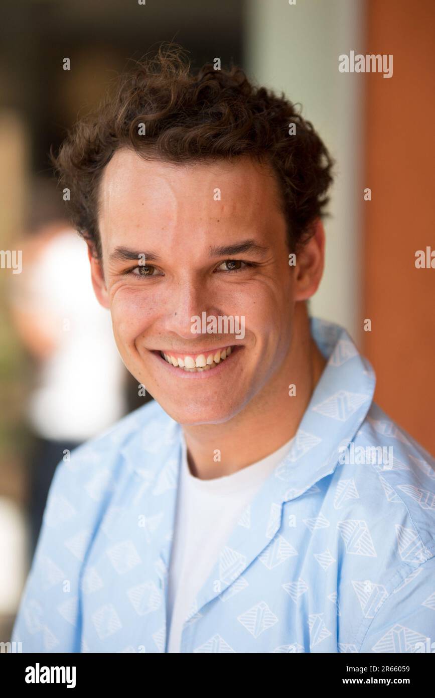 Paris, France. 07th June, 2023. Theo Curin at village during French ...