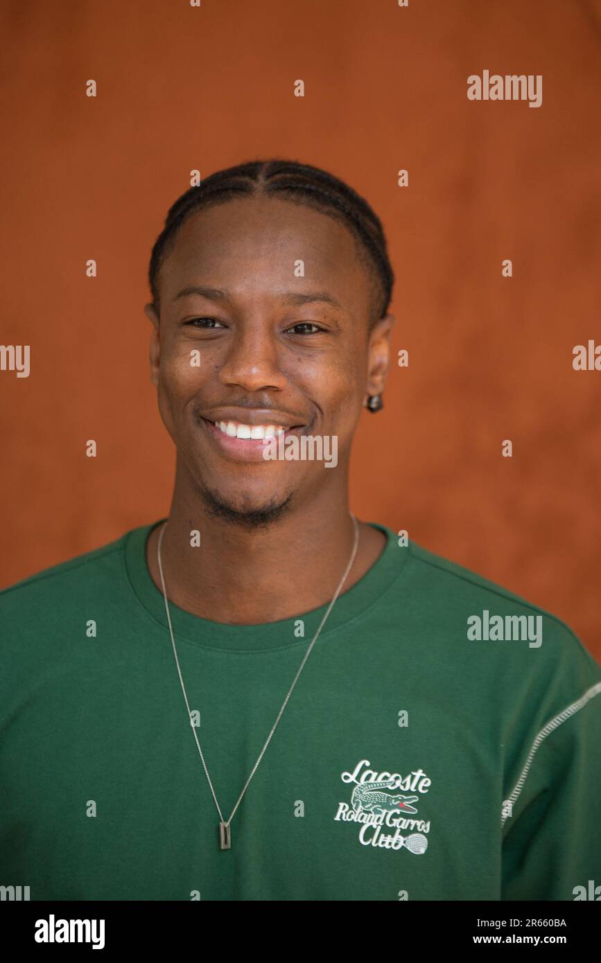 Paris, France. 07th June, 2023. Brice Tchaga at village during French ...