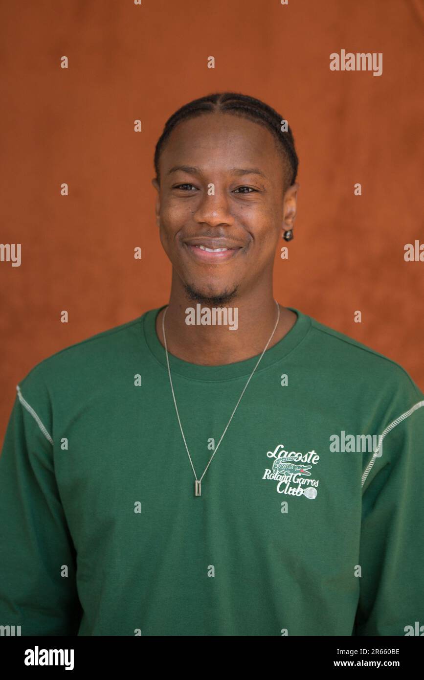 Paris, France. 07th June, 2023. Brice Tchaga at village during French ...