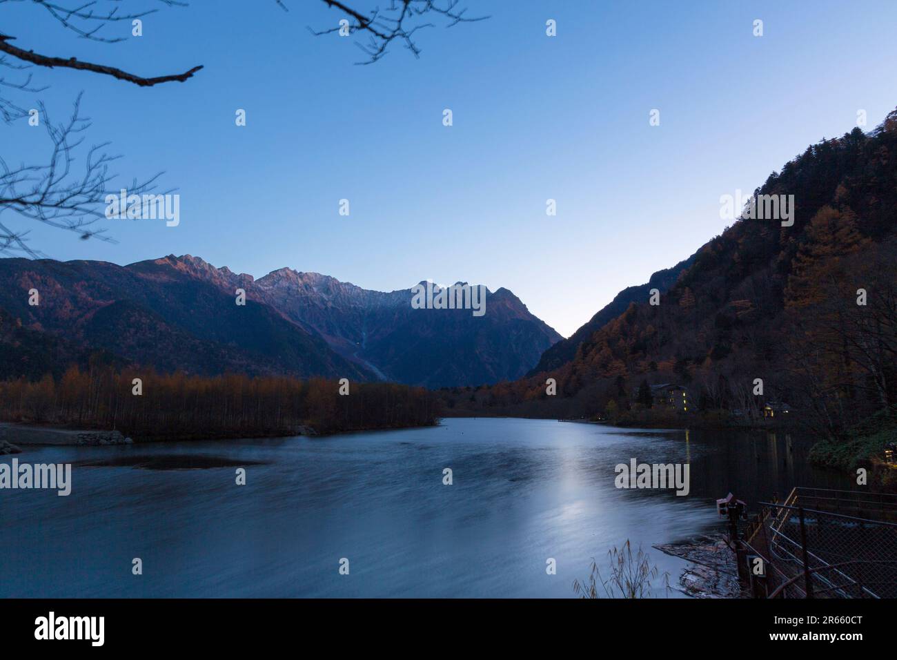 Dawn at Taisho Pond Stock Photo - Alamy