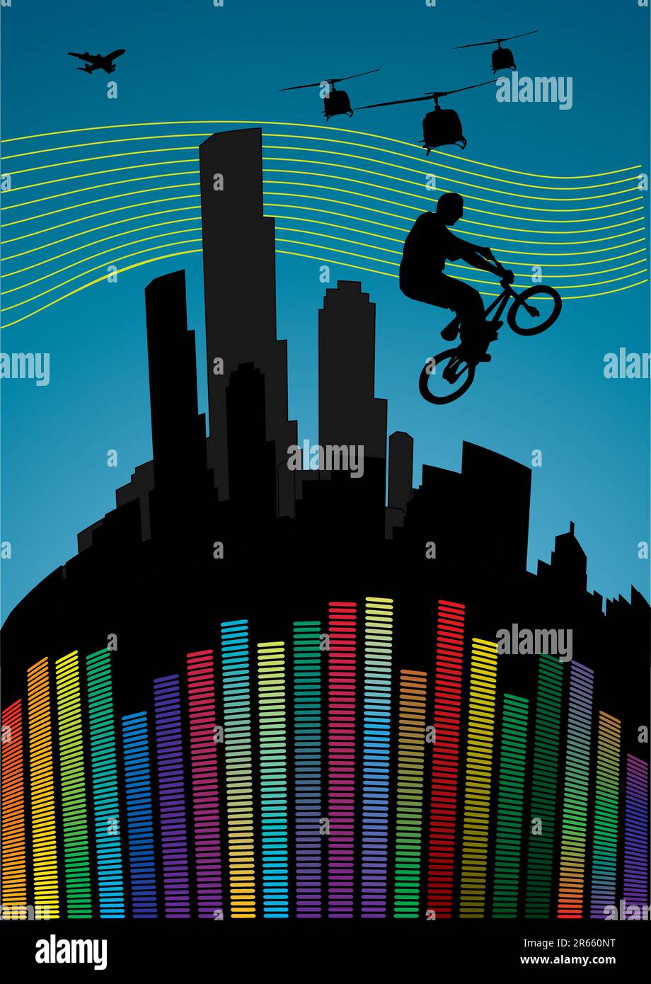 Airplane amusement ride Stock Vector Images - Alamy