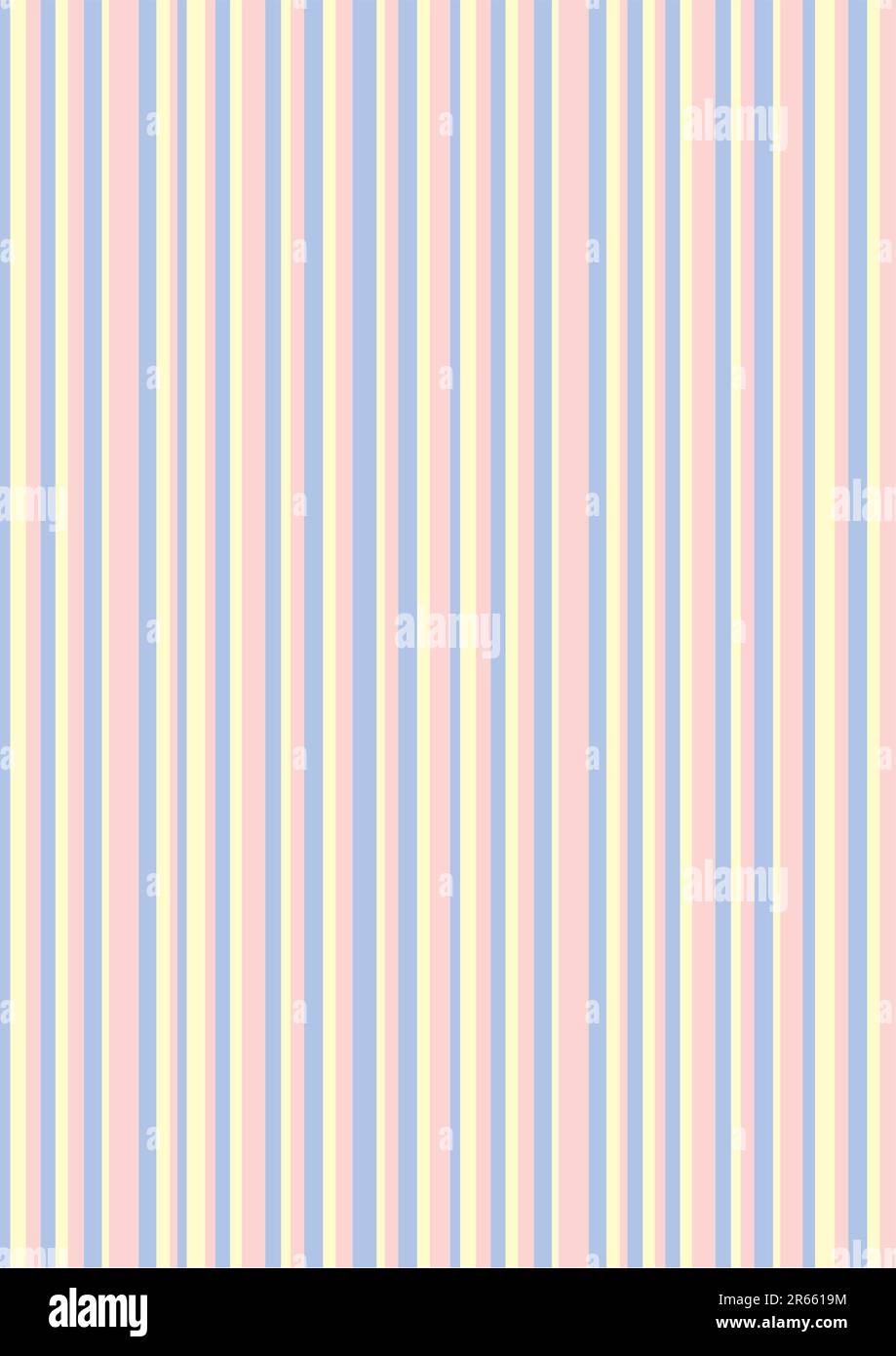 Retro (seamless) stripe pattern with pinky, blue and yellow Stock Vector Image & Art - Alamy