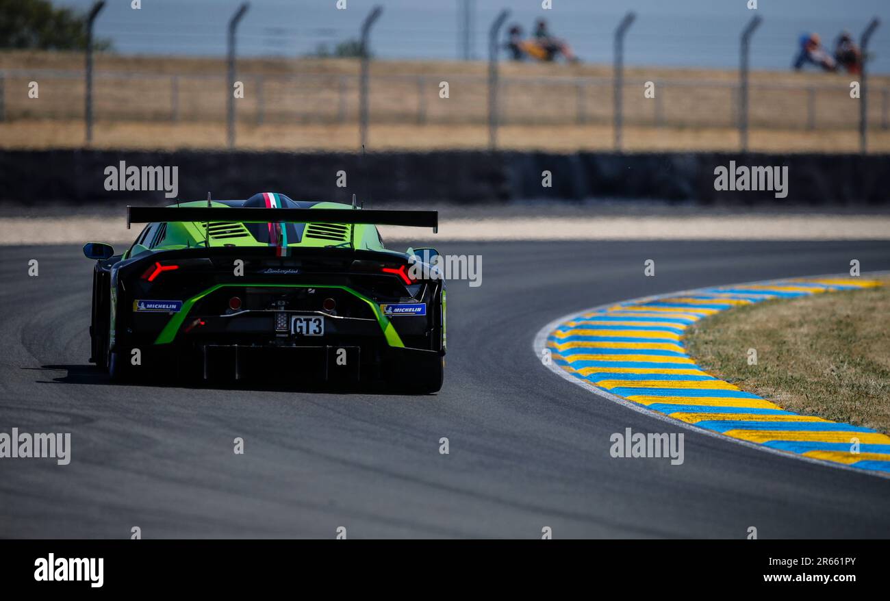 Le Mans, France. 07th June, 2023. 19 RINDONE Gabriel (are), KUJALA ...