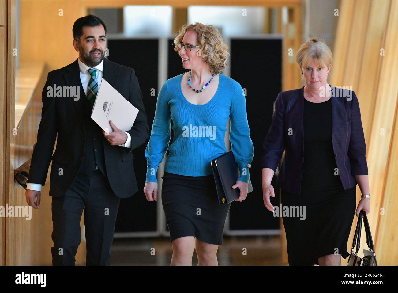Edinburgh Scotland, UK 07 June 2023. First Minister of Scotland Humza ...
