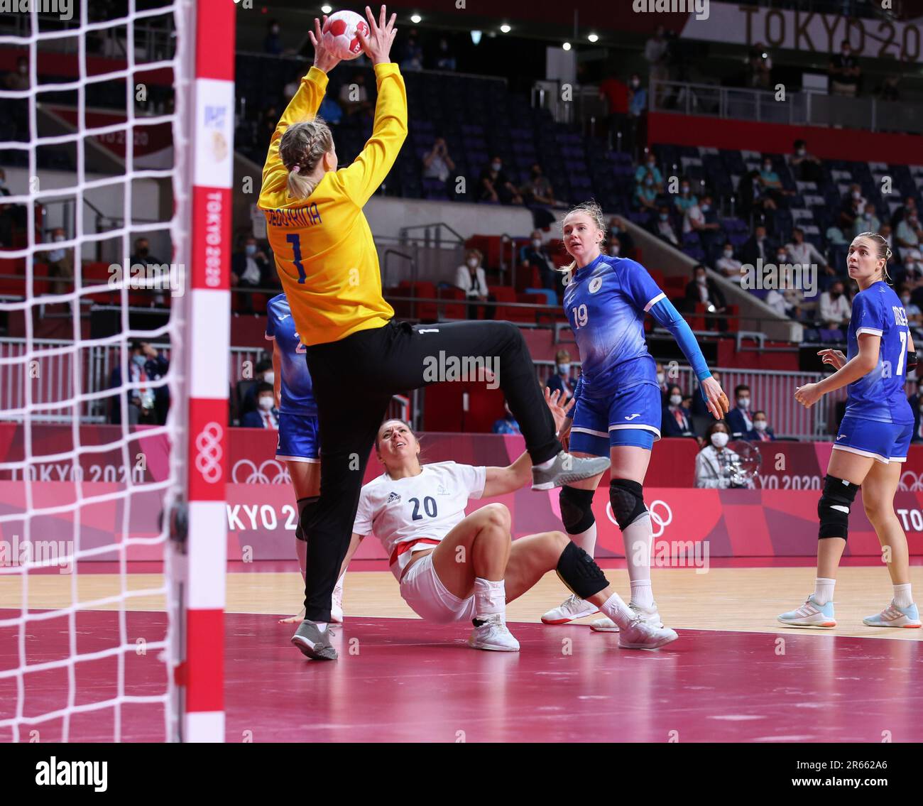 AUG 8, 2021 - Tokyo, Japan: Laura FLIPPES #20 of Team France in the ...