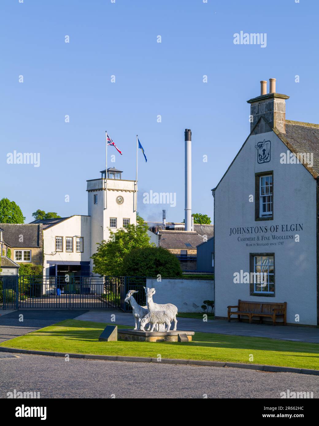 29 May 2023. Elgin,Moray,Scotland. This is the Factory Premises of ...