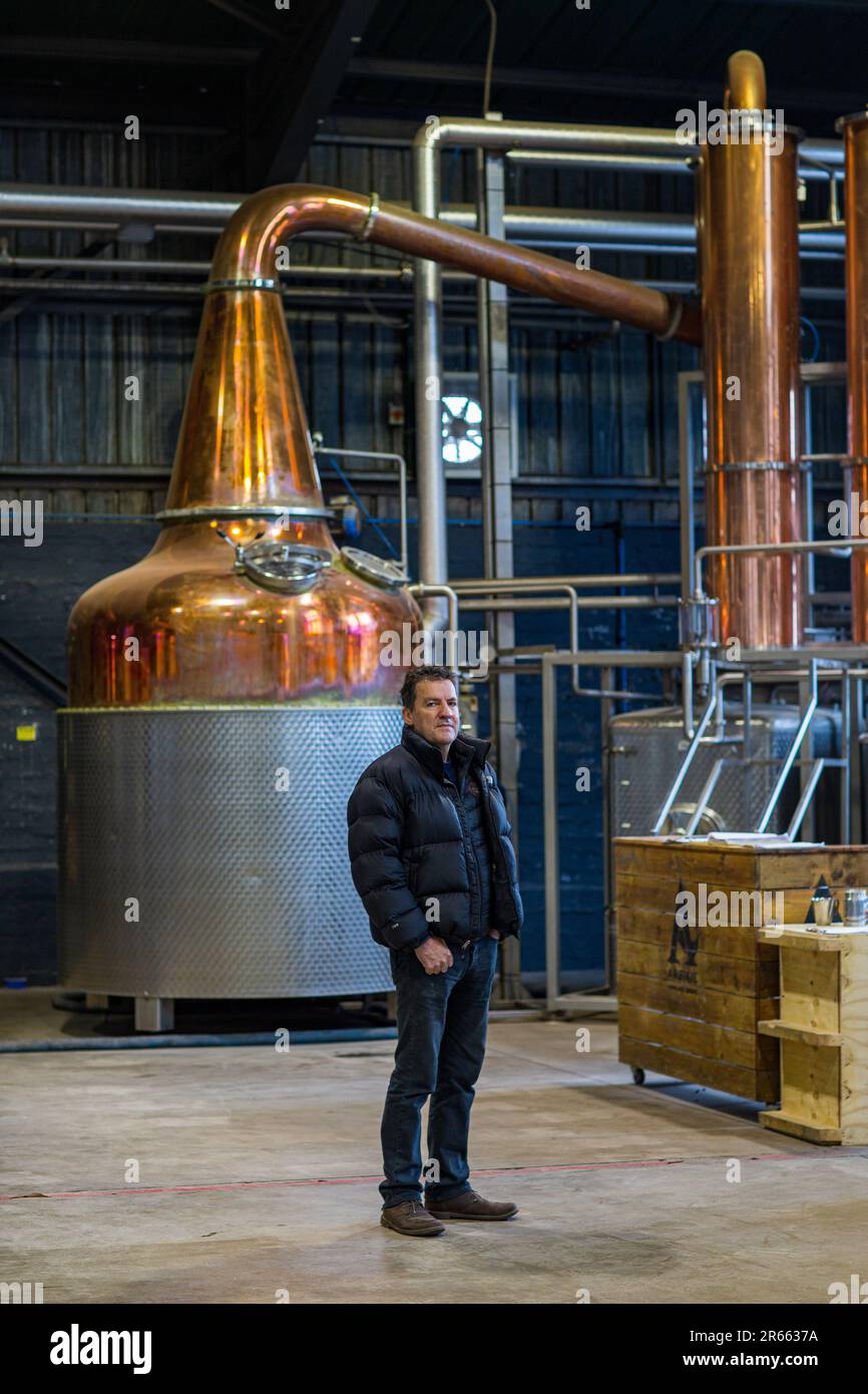 Owner John Stirling , Arbikie Highland Estate Distillery, Highlands ...