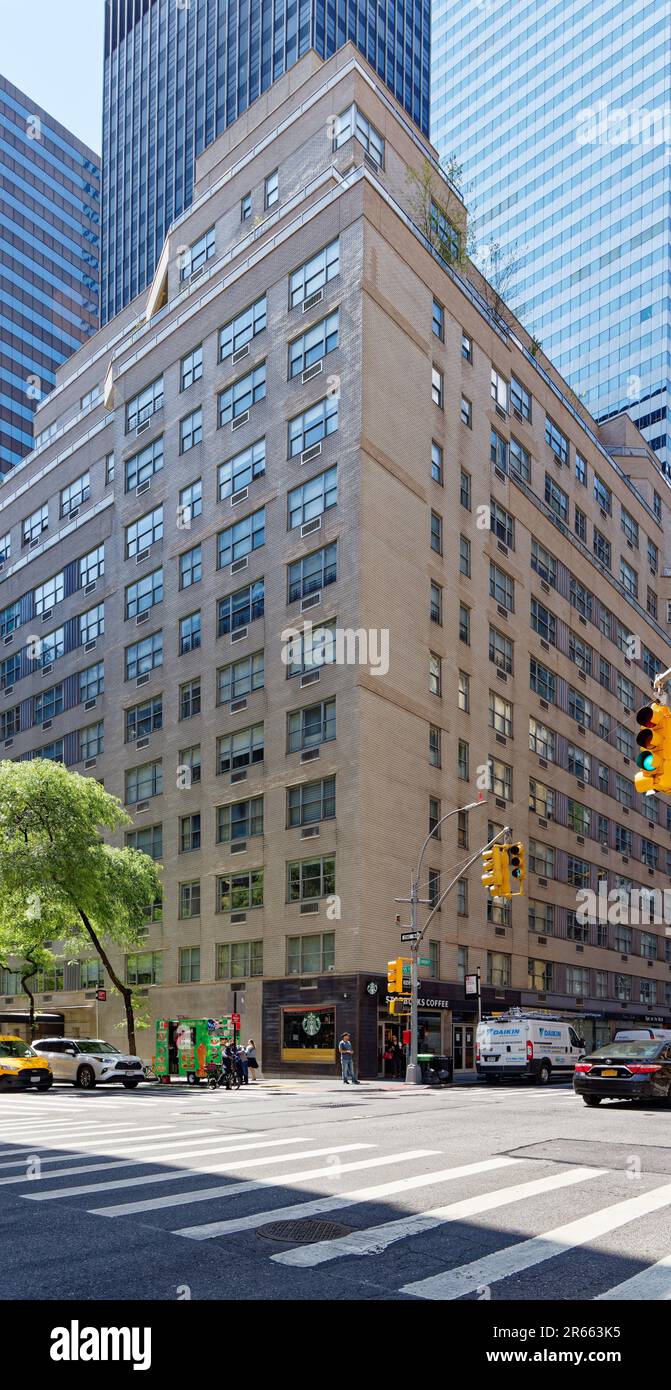 136 East 55th Street, designed by Emery Roth & Sons, is a luxury high ...