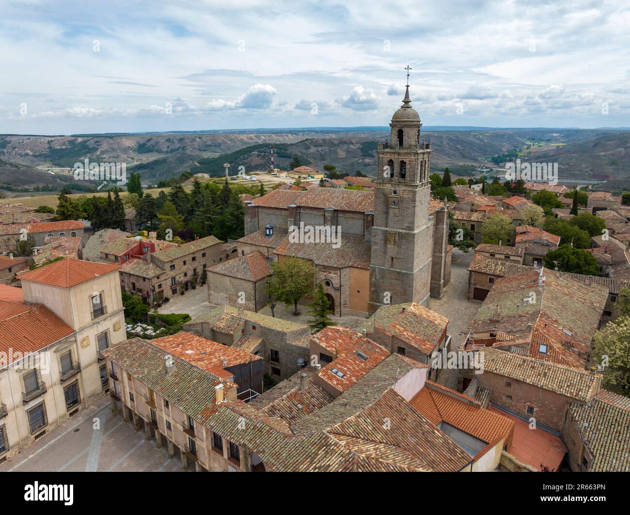 Medinaceli soria aerial hi-res stock photography and images - Alamy