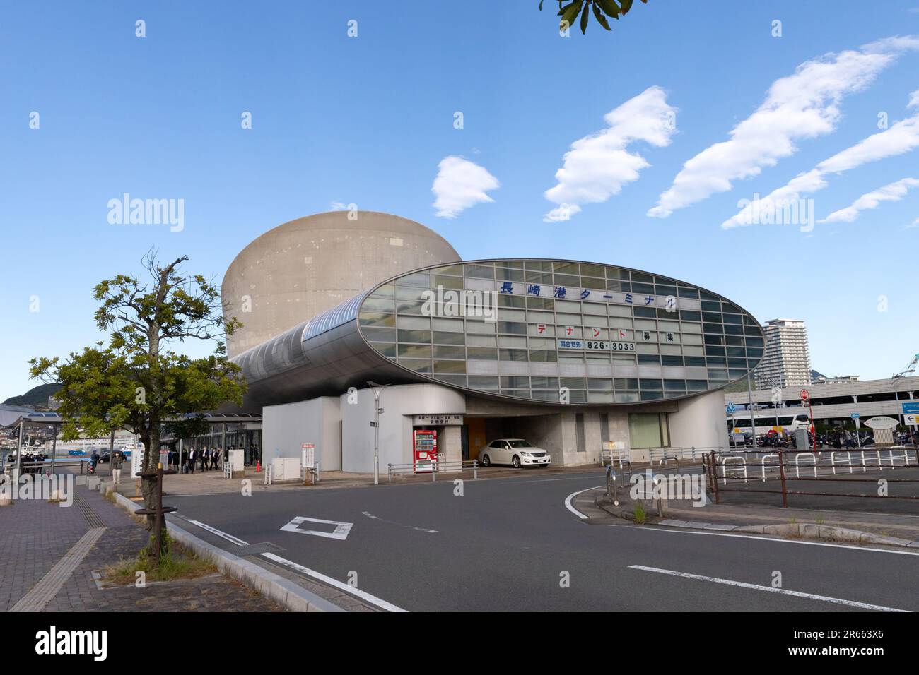 Nagasaki Port Terminal Building Stock Photo - Alamy