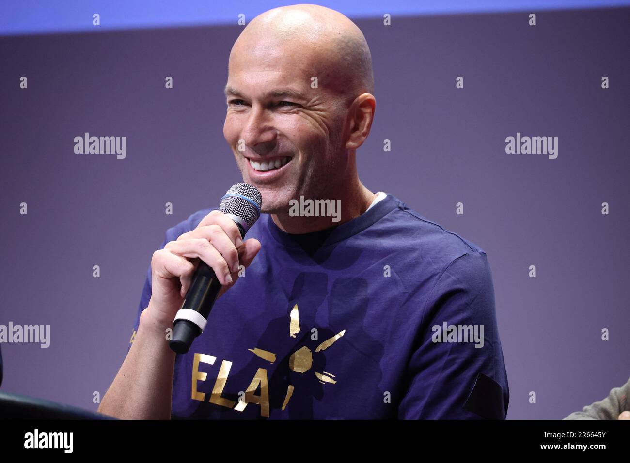 Paris, France. 07th June, 2023. Zinedine Zidane attends the Ambassador ...
