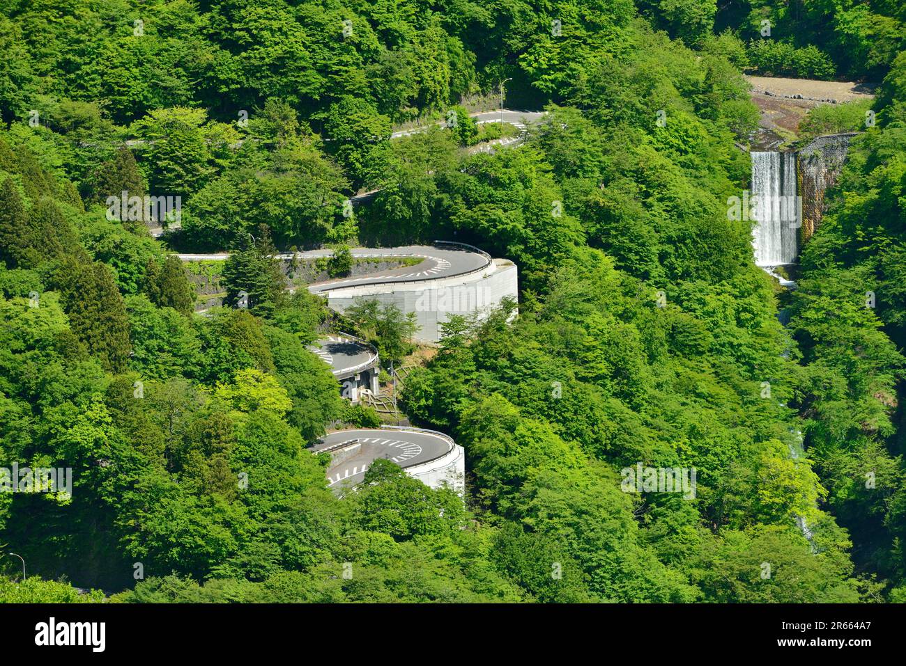 First Iroha slope Stock Photo - Alamy