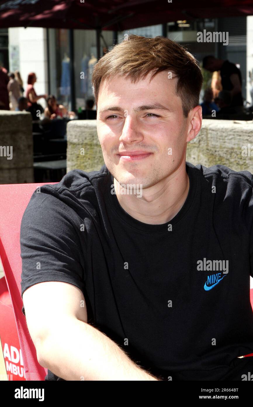 British singer and songwriter Tom Gregory attends the photo call during ...
