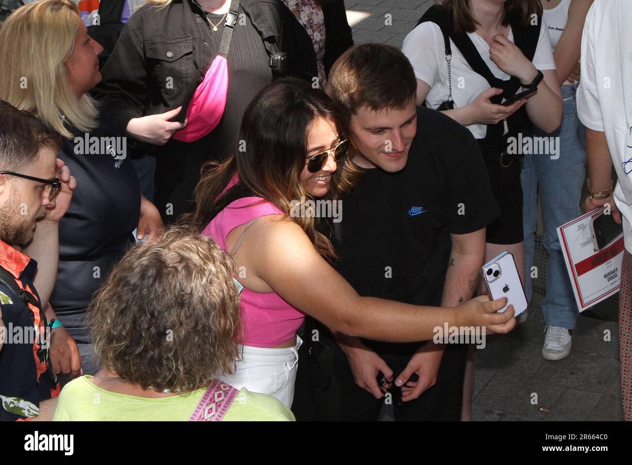 British singer and songwriter Tom Gregory arrives at the photo call ...