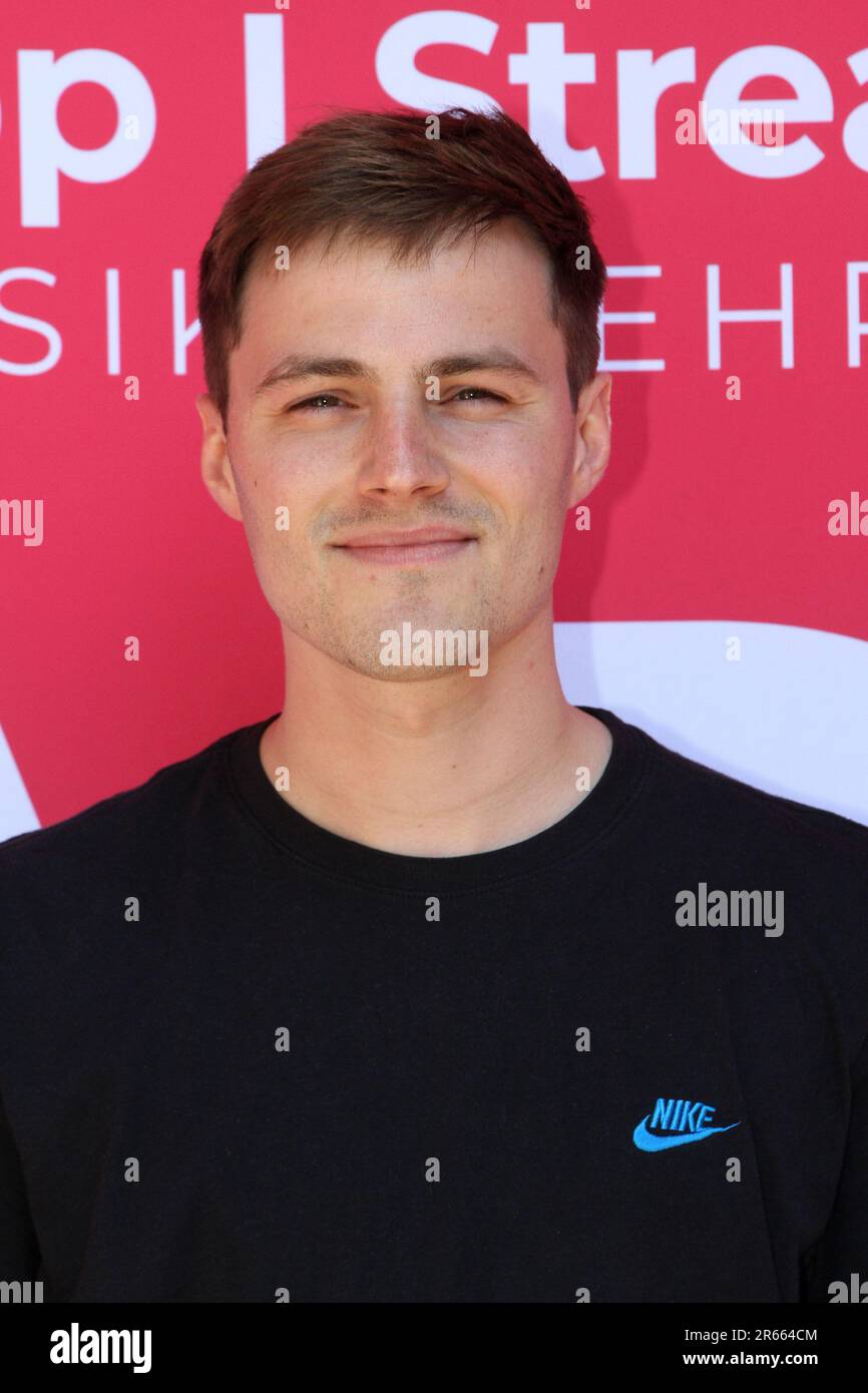 British singer and songwriter Tom Gregory attends the photo call during ...