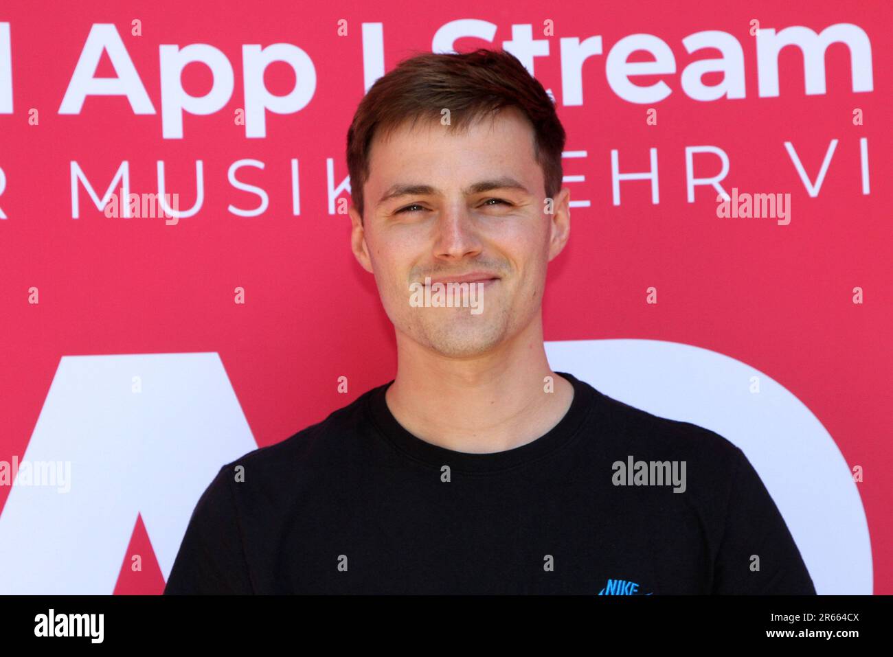 British singer and songwriter Tom Gregory attends the photo call during ...