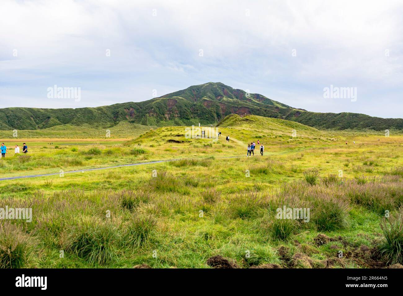 Senri Beach in Aso Plateau Stock Photo - Alamy