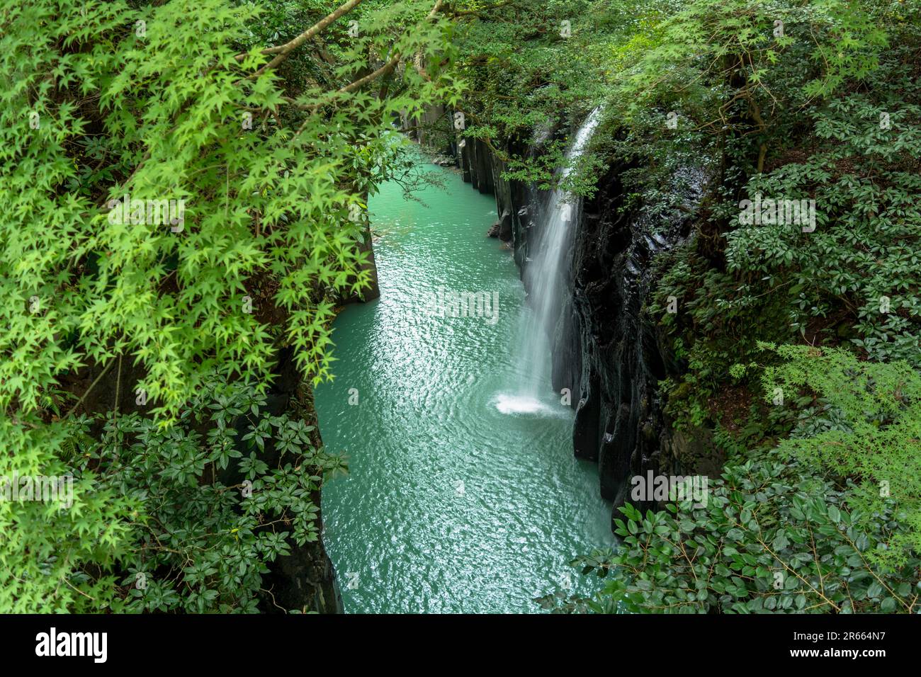 Manai no taki waterfall, Takachiho Gorge Stock Photo - Alamy