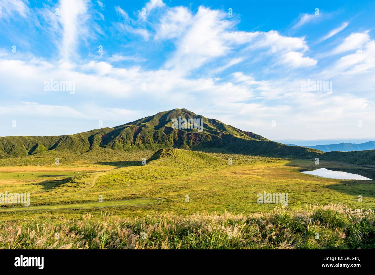 Senri Beach in Aso Plateau Stock Photo - Alamy