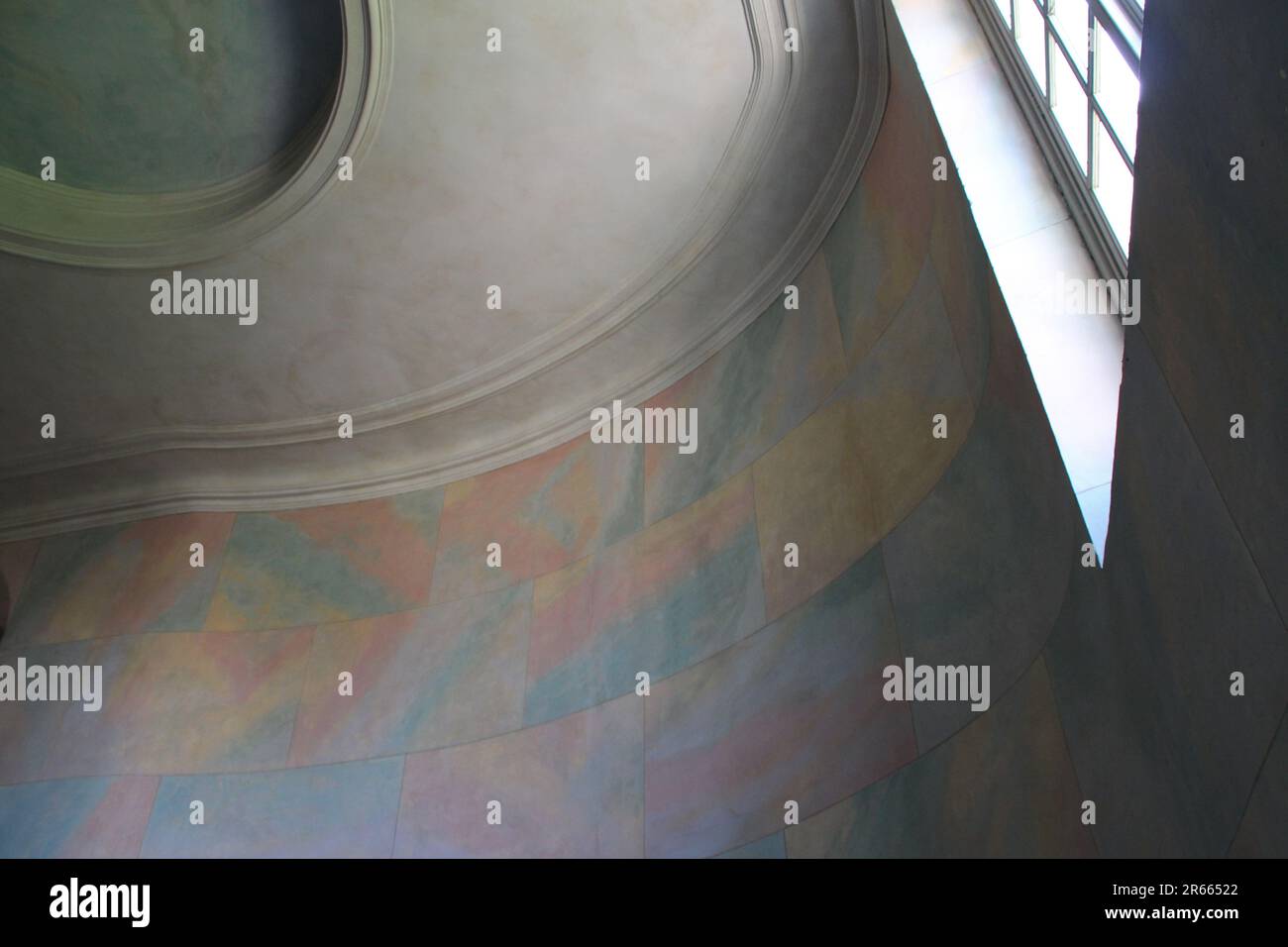 staircase inside a mansion in nohant-vic (france Stock Photo - Alamy