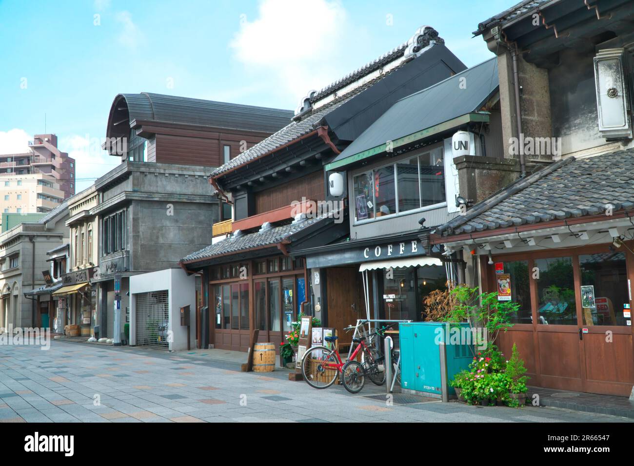 Kawagoe Taisho Roman Dream Street Stock Photo - Alamy