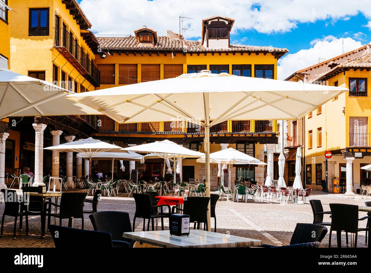 The Plaza Mayor, main square, is the historic central community space ...