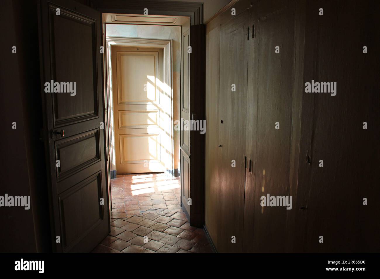 inside a mansion in nohant-vic (france Stock Photo - Alamy