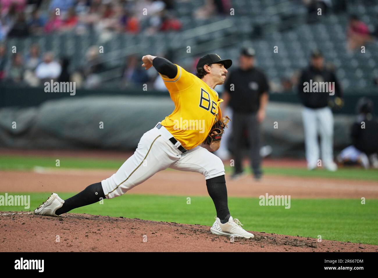 Salt Lake UT, USA. 6th June, 2023. Salt Lake pitcher Zack Weiss (10 ...