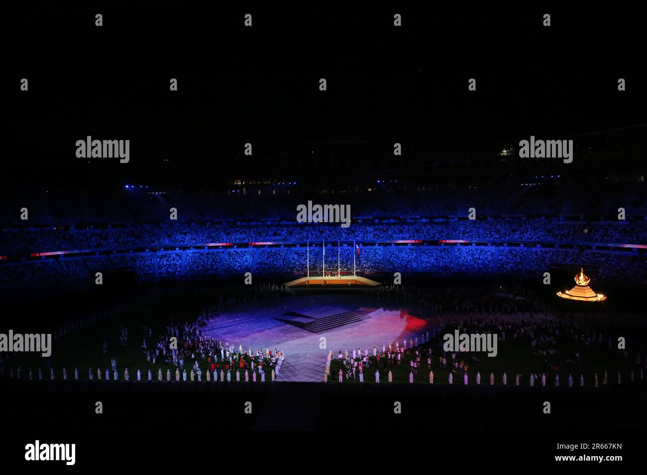 AUG 8, 2021 - Tokyo, Japan: general view during the Closing Ceremony of ...