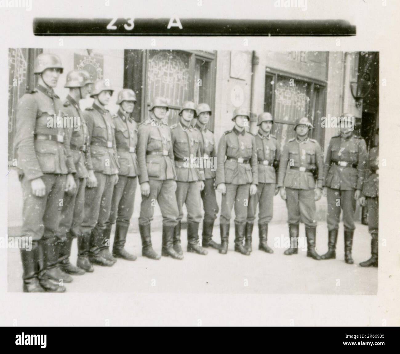 SS Photographer Bergmann, Johannes, Leibstandarte Adolf Hitler, France ...