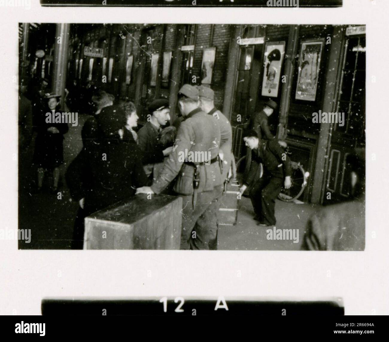 SS Photographer Bergmann, Johannes, Leibstandarte Adolf Hitler, France ...