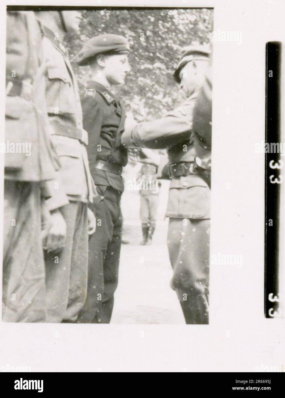 SS Photographer Bergmann, Johannes, Leibstandarte Adolf Hitler, France ...