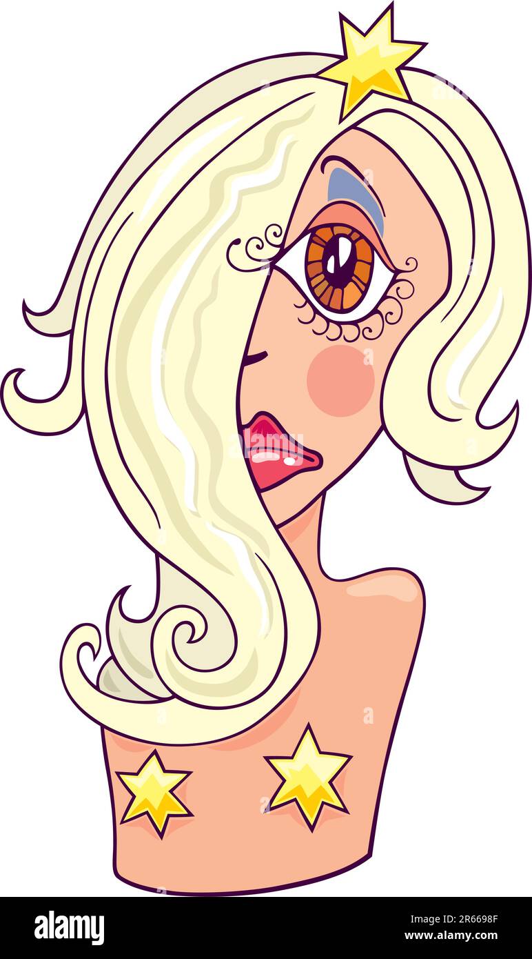 Maiden illustration vector Cut Out Stock Images & Pictures - Alamy