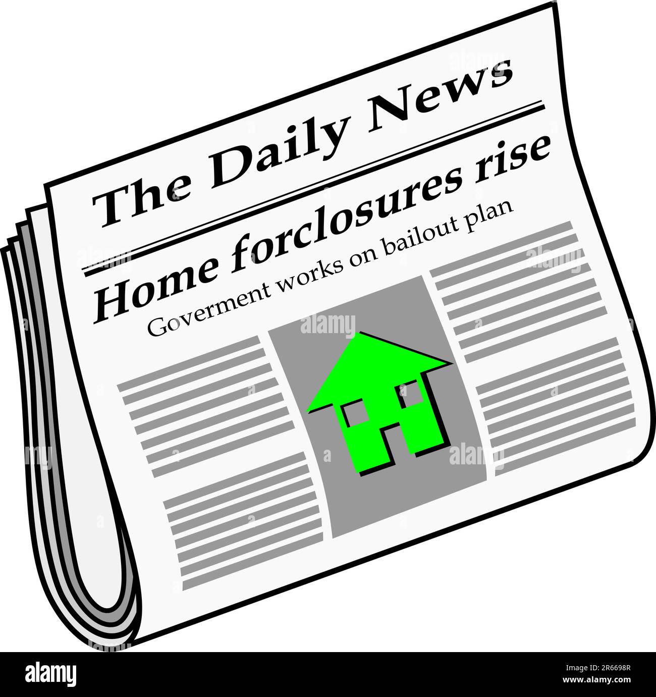 Homeless newspaper Stock Vector Images - Alamy