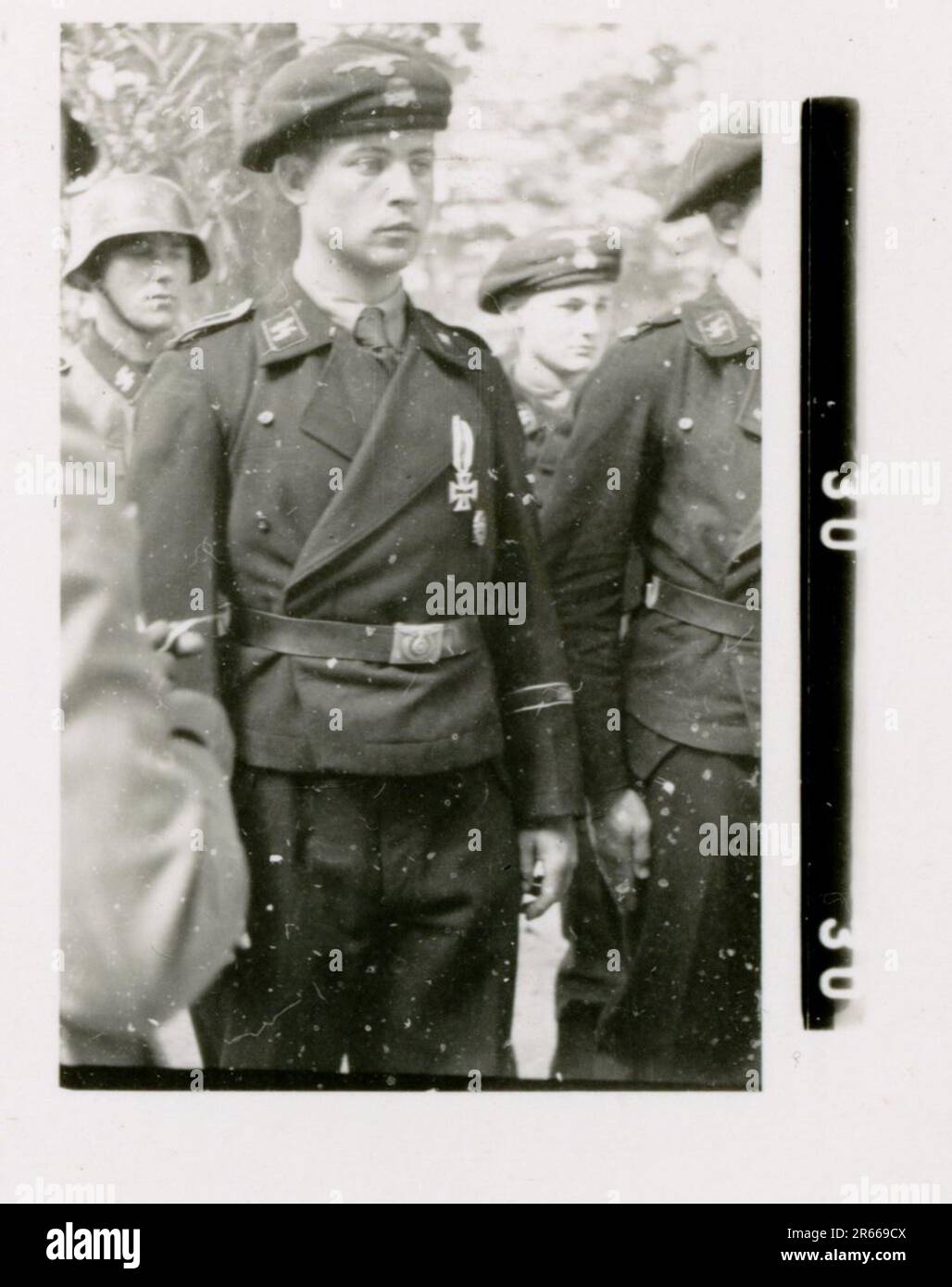SS Photographer Bergmann, Johannes, Leibstandarte Adolf Hitler, France ...