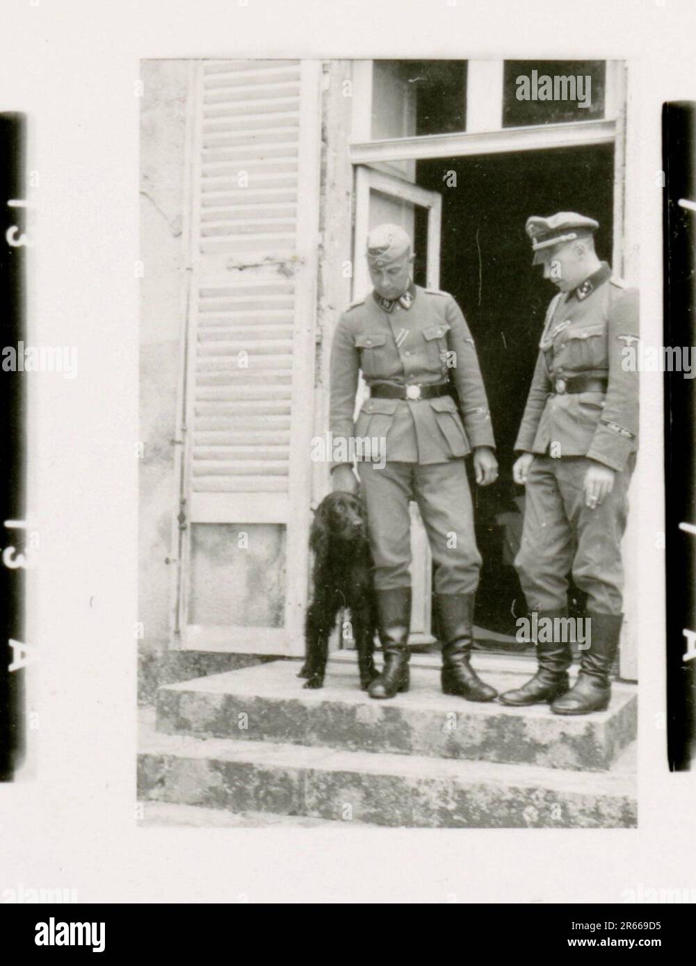 SS Photographer Bergmann, Johannes, Leibstandarte Adolf Hitler, France ...